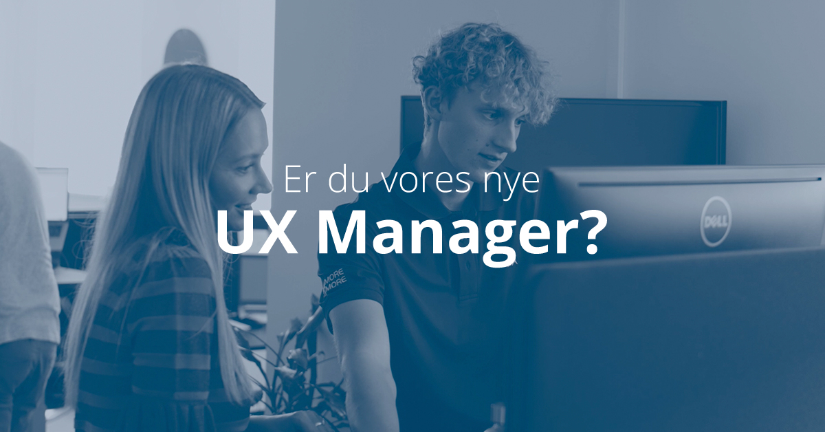 Web2Media søger en UX manager